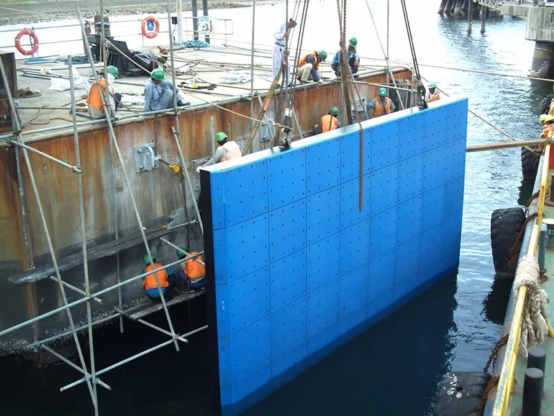 HDPE Dock Bumper Panel - Durable Floating Boat Fender with Smooth ...
