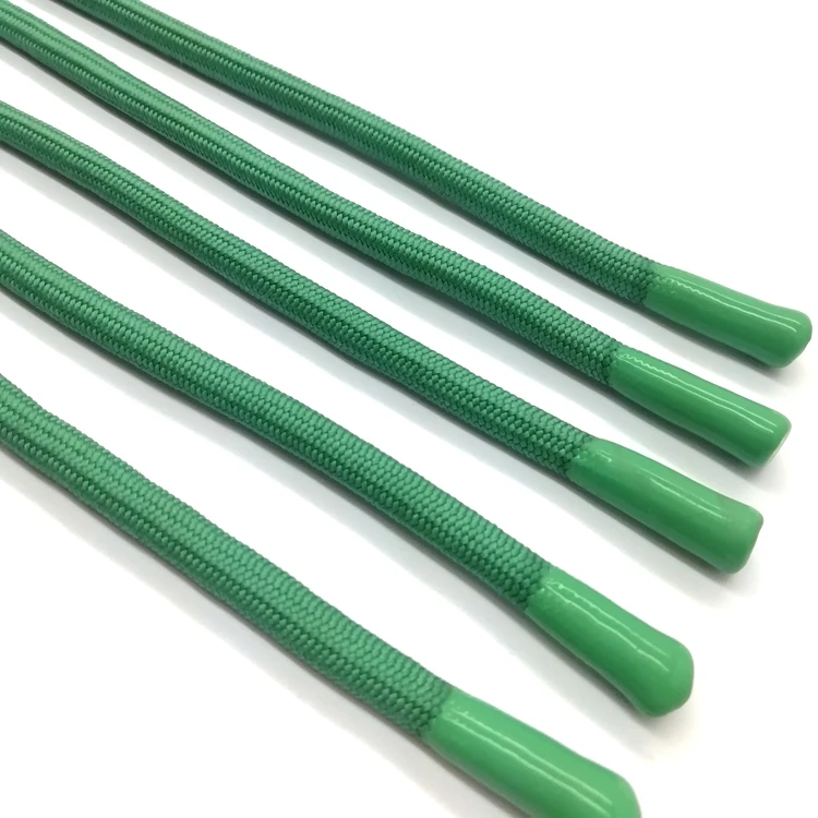 Custom Thick Drawstring Cord Silicone Dipped Tips Drawcord,Dipped End ...