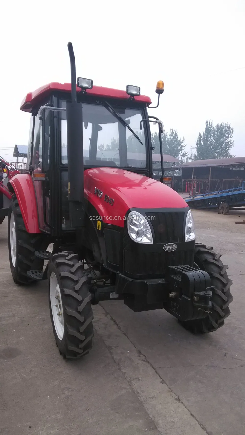Yto Tractor 554(50 Hp 4 Wd) Export To Australia,Papua New Guinea,Russia ...