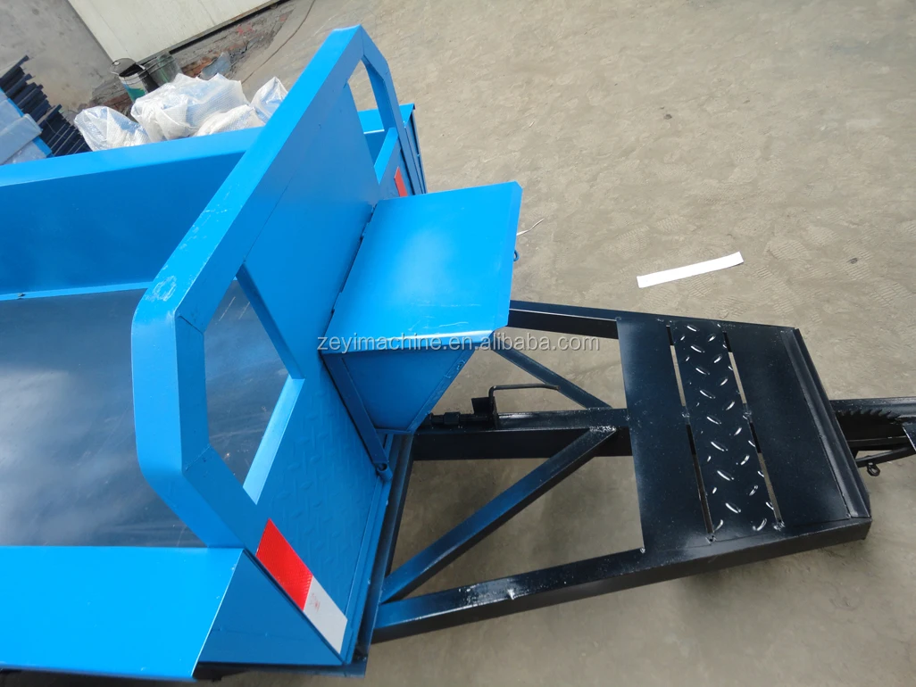 Mini walking galvanized farm tractor trailer Products from Yucheng Zeyi ...