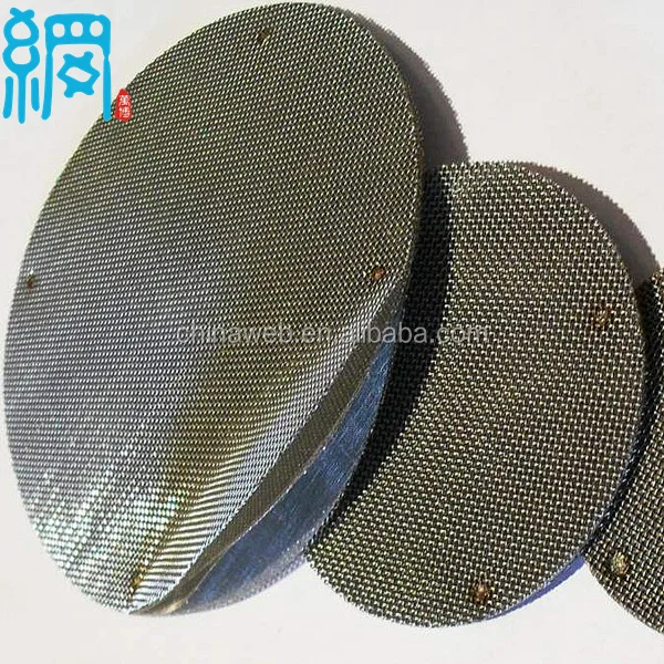 Stainless Steel Filter Disc Extruder Plate Screen Packs - Buy Stainless ...