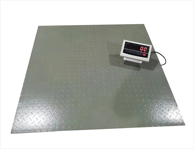 1 Ton Digital Floor Scale - High Accuracy & Custom Support