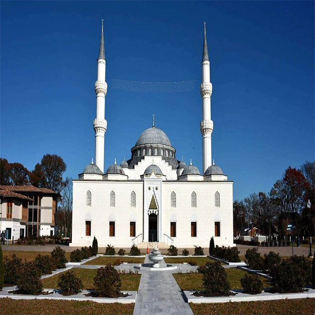 Structure Steel Fabrication Prefab Metal Glazed Roof Mosque Dome Kit ...