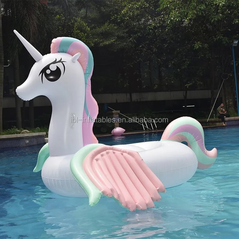 Fun Floaty Inflatable Unicorn Pool Float Swimming Pool Floatie Toy for ...