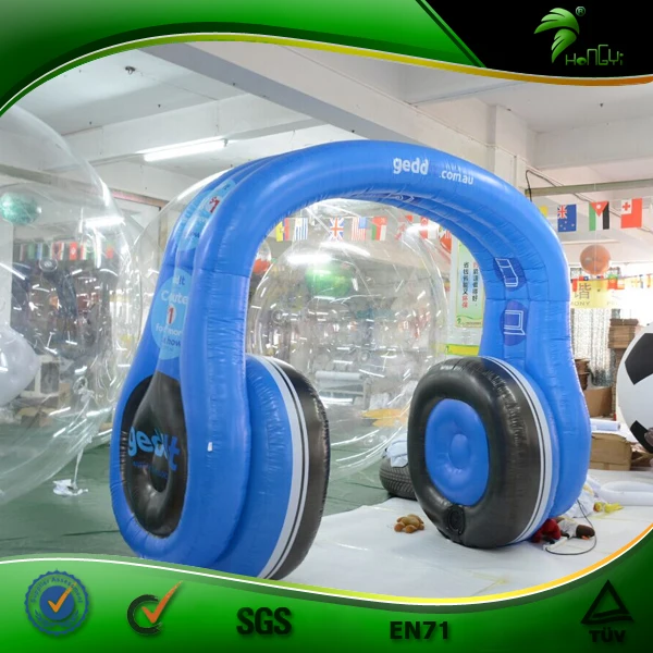Giant Inflatable Earphone Model - Perfect for Advertising