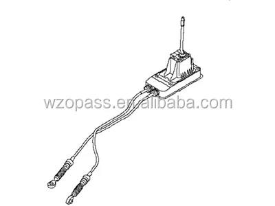 OPASS Manual Gear Shifter Assembly for Renault Dacia Logan Duster ...