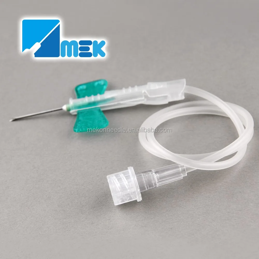 Butterfly Needle Disposable Safety Scalp Vein Set 23g - Buy Scalp Vein ...