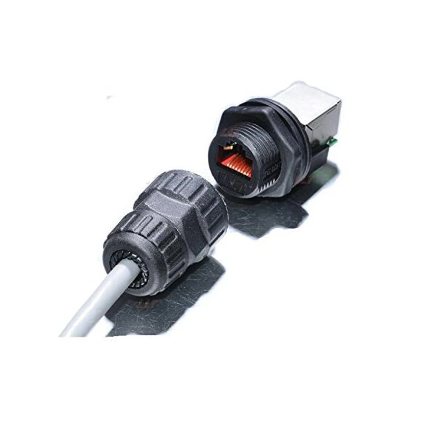 Rj45 Ethernet Connector Waterproof Rj45 Socket - Buy Rj45 Ethernet ...