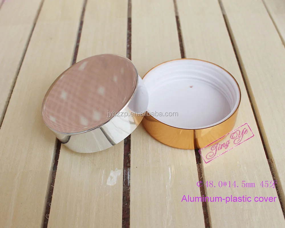 38mm Golden Screw Lid,Gold Metal Cap For Cream Jar - Buy 38mm Screw Lid ...
