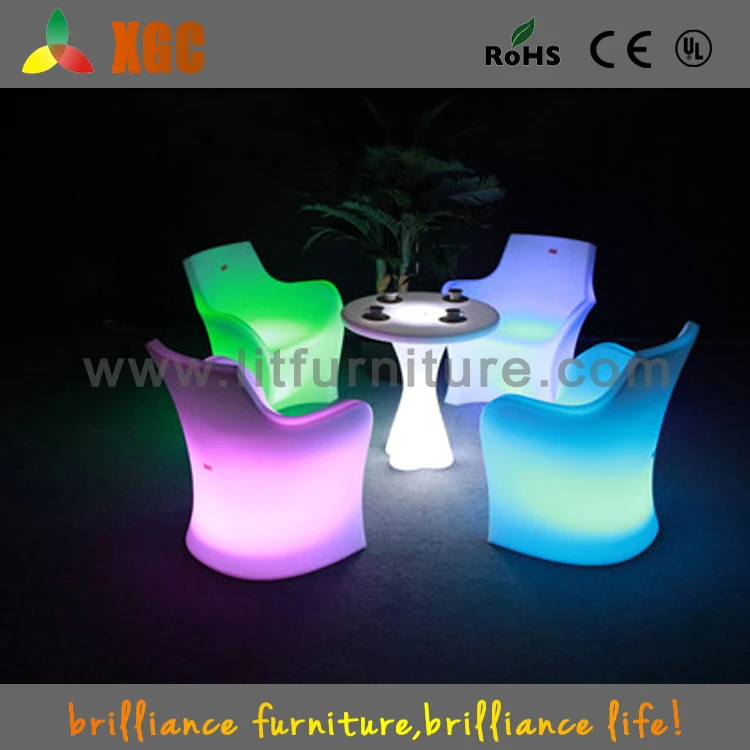 Luminous Led Chair,Led Glowing Chair,Led Cube Lighting Chair - Buy Led ...