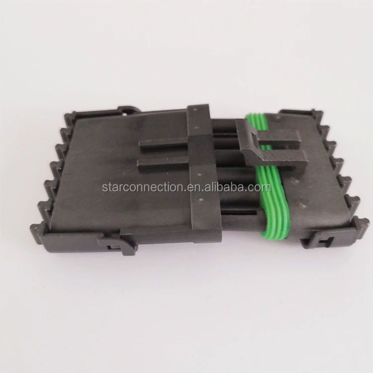 Automotive Delp 2.5mm 6 Pin Male Female Auto Waterproof Connector ...