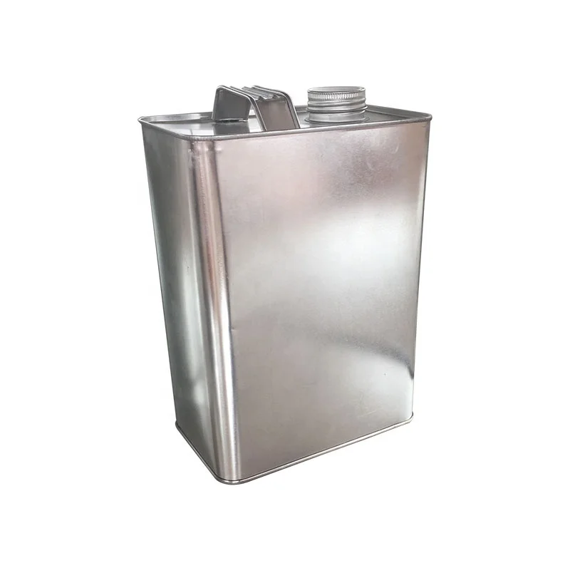 1 Gallon Square 4l Engine Oil Tin Paint Can Jerry Tin Paint Can Square ...