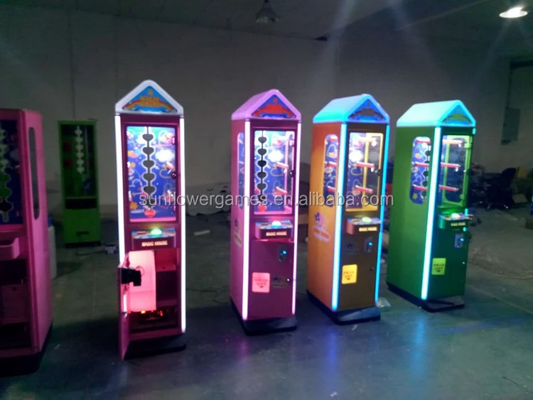 Sunflower Magic House Mini Key Master Game Machine Coin Operated Push ...