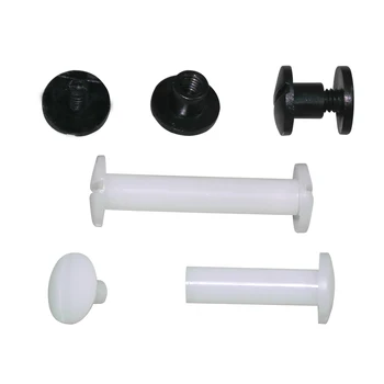 Plastic Book Binding Screws Black Plastic Male And Female Screws Chicago Screws - Buy Plastic ...