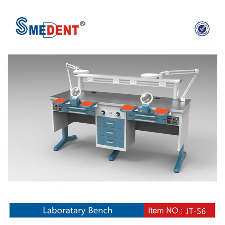 Dental Table /dental Lab Work Bench / Twin Dental Workstation (1.6m) Jt ...