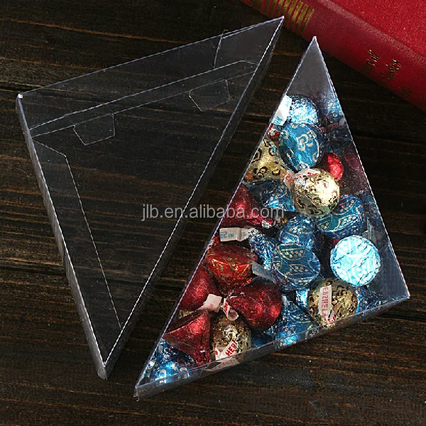 Clear Plastic Take-away Triangle Cake Cheese Food Sandwich Container ...