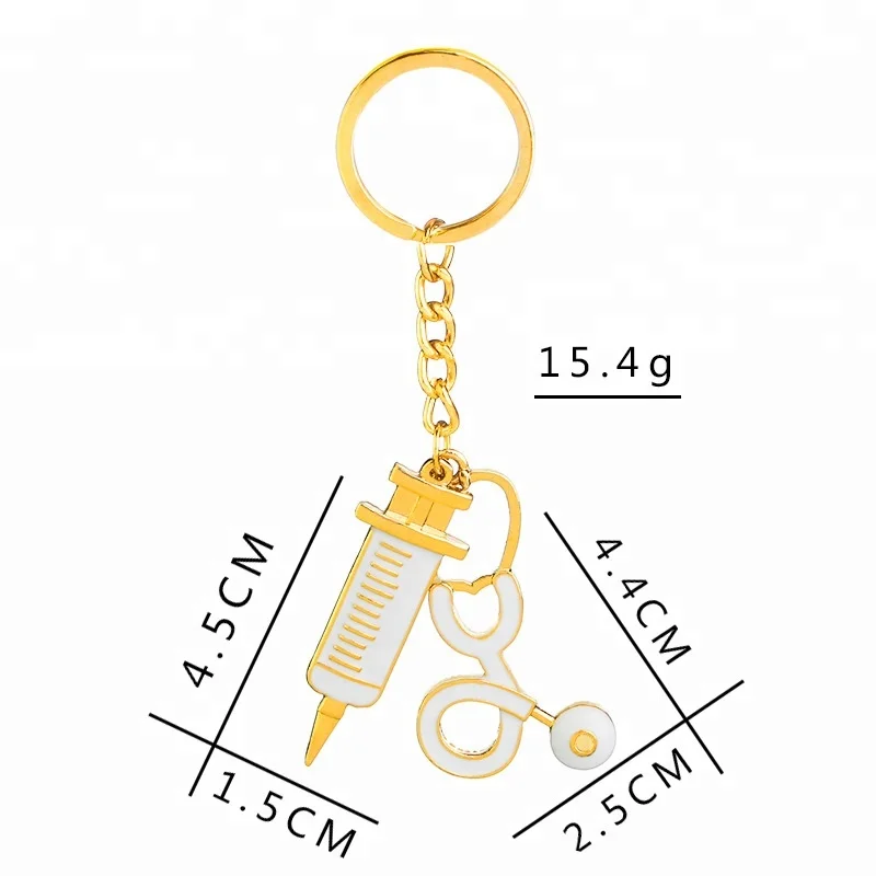 China Customized Hard Enamel Doctor Mysterious Doctor Metal Keychain ...