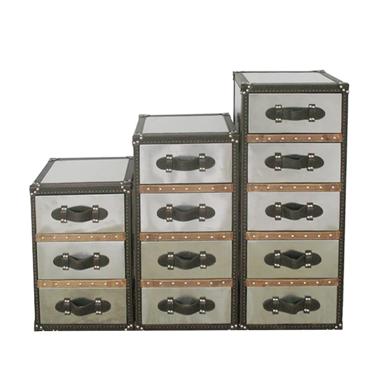 Stainless Steel Antique Metal Chest Of Drawers - Buy Metal Chest Of ...
