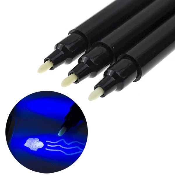 Khy Cheap Wholesale Uv Led Light Magic Pen Invisible Ink Pen - Buy ...