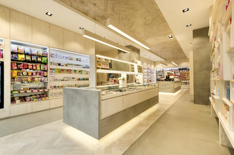 High End Retail Makeup Shop Interior Furniture Store Design Cosmetic ...