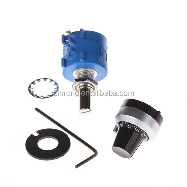 Potentiometer 3590s With 10-turn Counting Dial Rotary Potentiometer Pot ...
