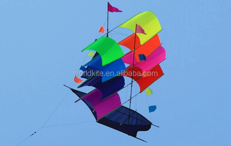 3d Pirate Ship Kite - Buy Ship Kite,Pirate Ship Kite,Kite Sail Product ...