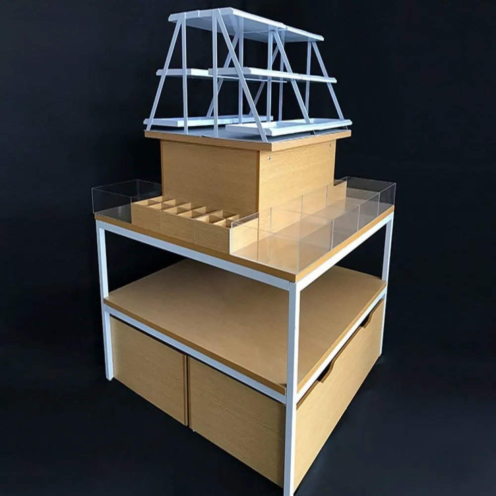 Miniso Best Design Free Display Stand Series for Shopping Malls