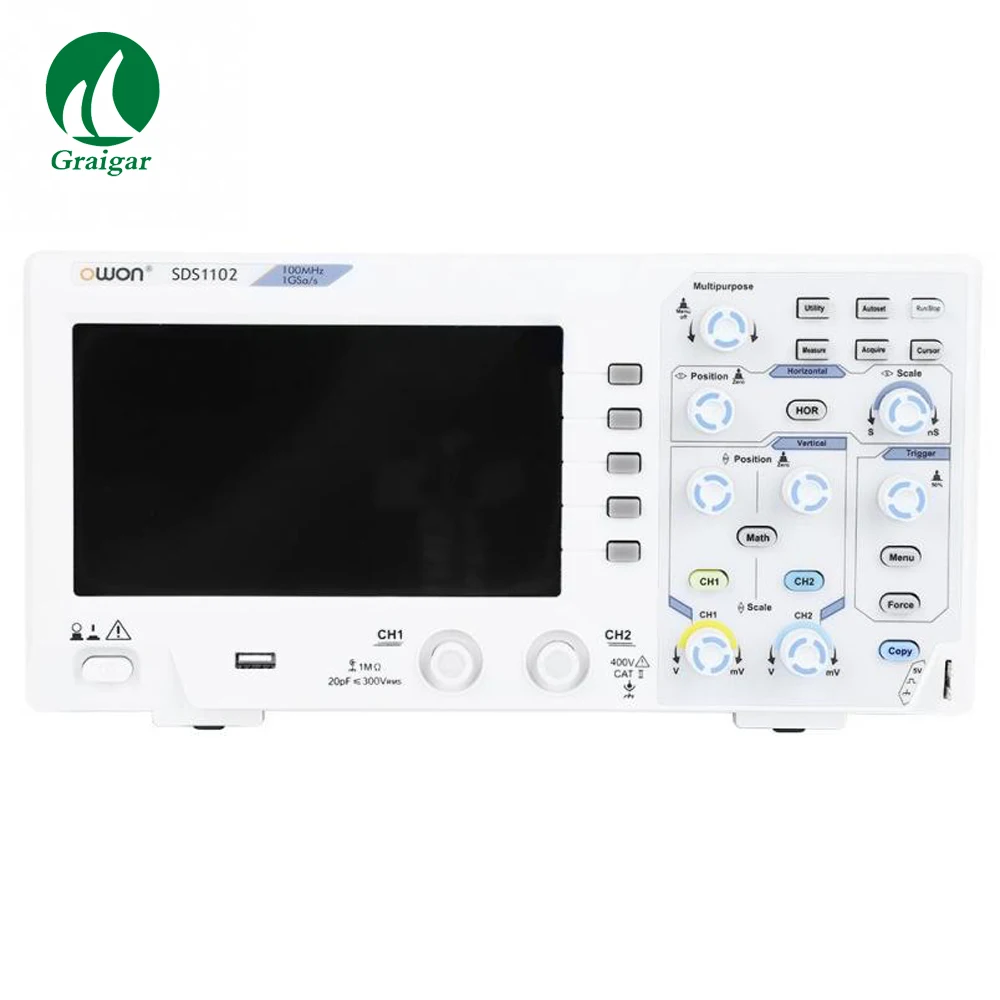 OWON SDS1102 Digital Storage Oscilloscope - 100mhz, 2 Channels