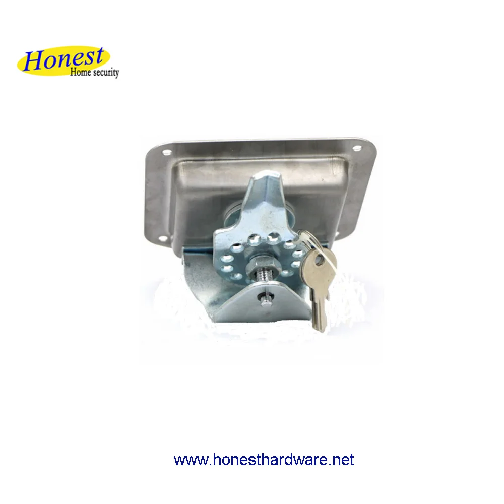 Embedded Stainless Steel Folding T Handle Lock Tool Latch For Tool Box ...