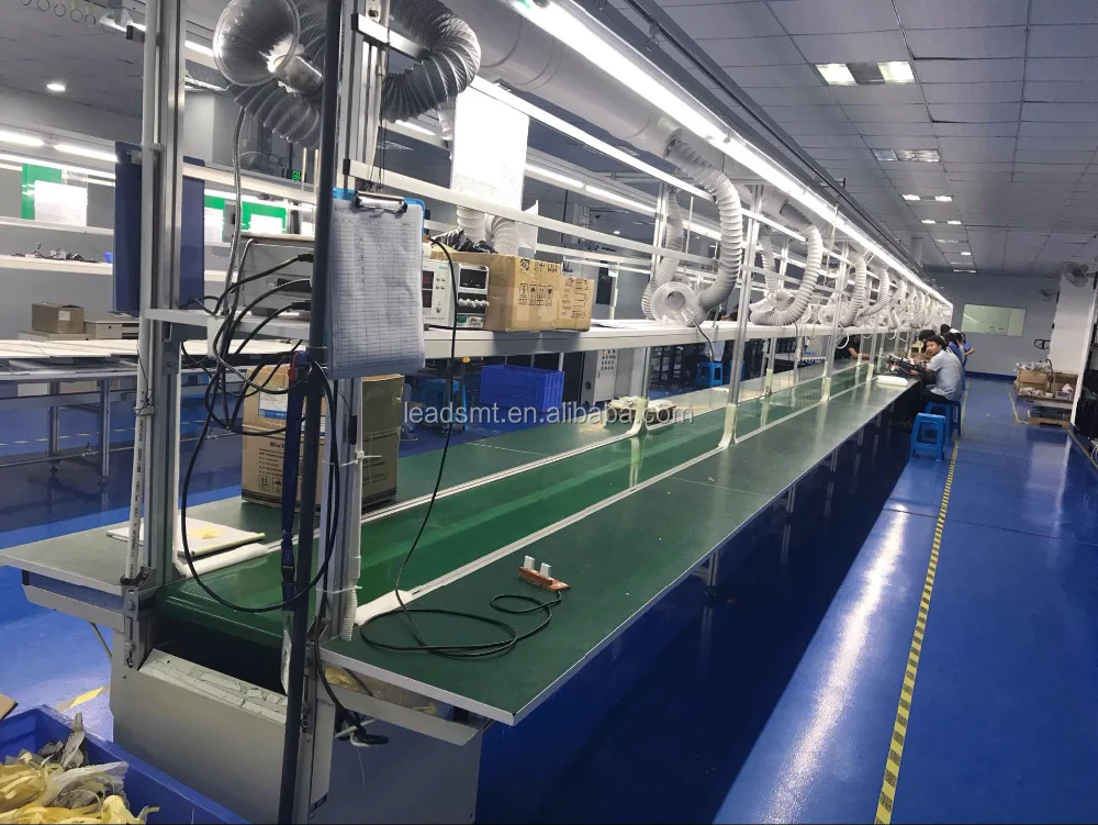 Led Bulb And Tube Lamp Skd Assembly Line Belt Conveyor Assembly Line ...