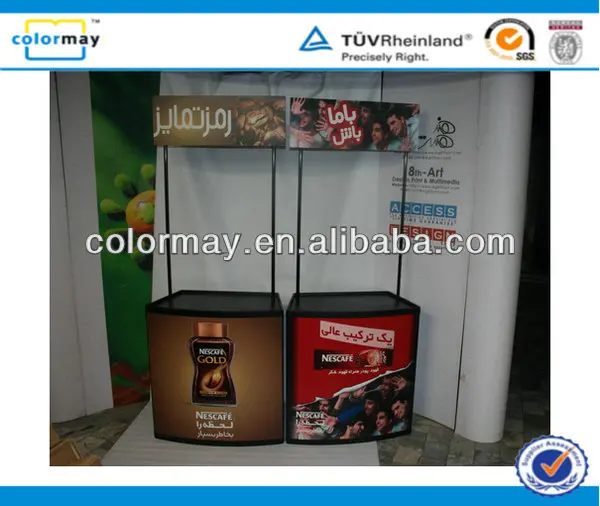 Promoter Stand Table,Abs Promotion Table Display,Portable Tradeshow ...
