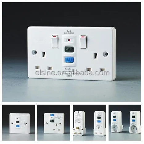 13a Single Rcd Switched Socket 30ma &10ma Rcd0130spd - Buy Uk Switched ...