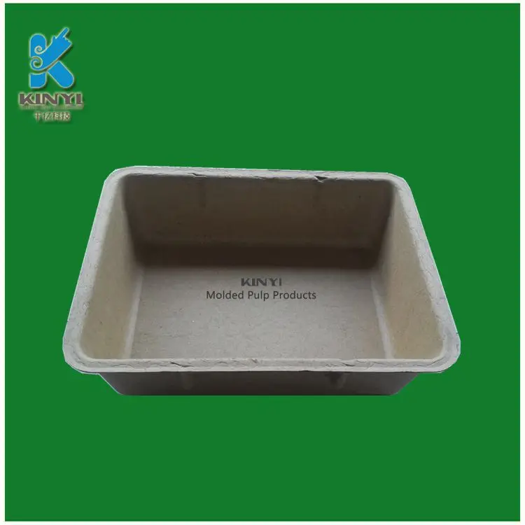 Biodegradable Cardboard Tray Sugarcane Pulp Wet Pressing Corrugated ...