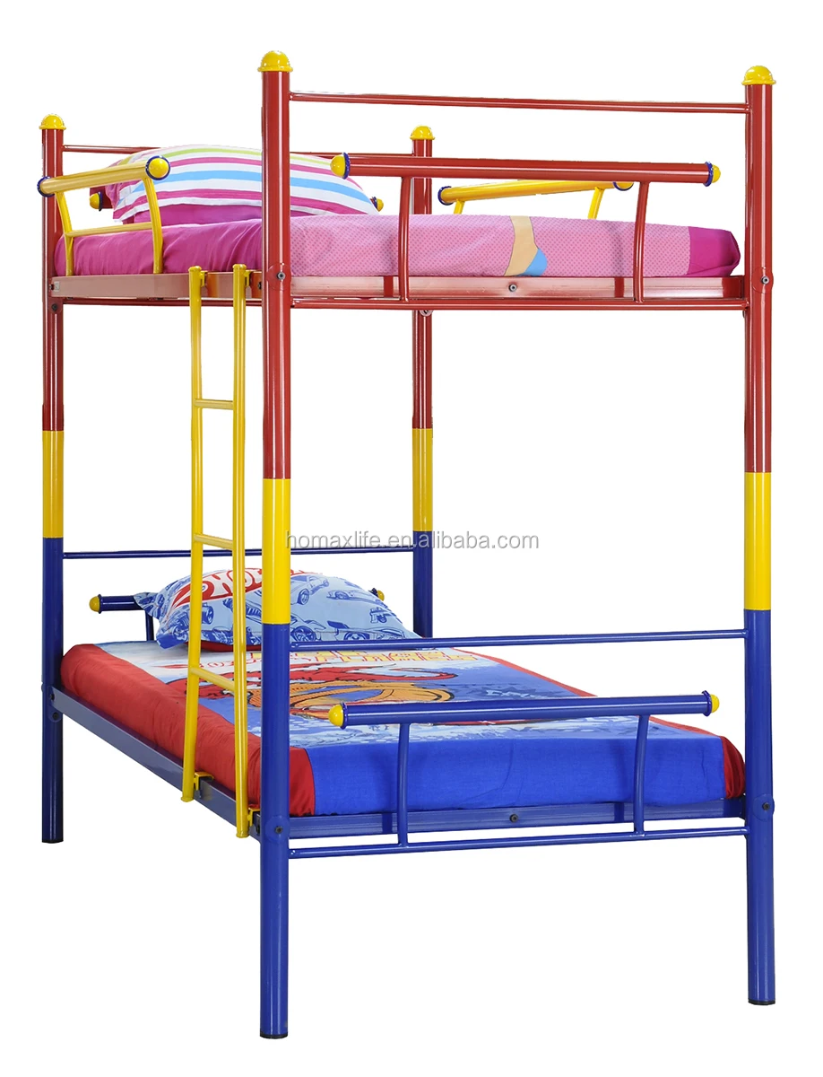 Most Popular Colorful Red And Blue Kid Children Bed Furniture Strong ...