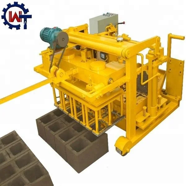 Concrete Egg Laying Block Machine QT40-3A Manual Brick Making Machine