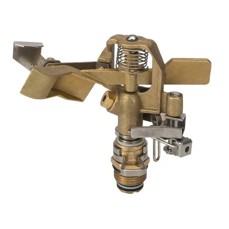 Sprinkler System 1/2-inch Brass Impact Head With 20-40-foot Coverage ...