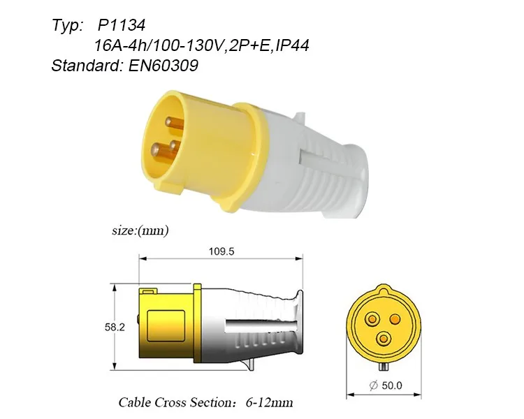Professional Industrial Plug Made In China - Buy Industrial Plug,3 Pin ...