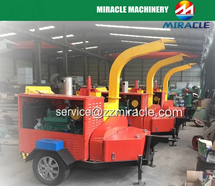 Trees Branch Crushing Machine With Diesel Engine - Buy Tree Branch ...