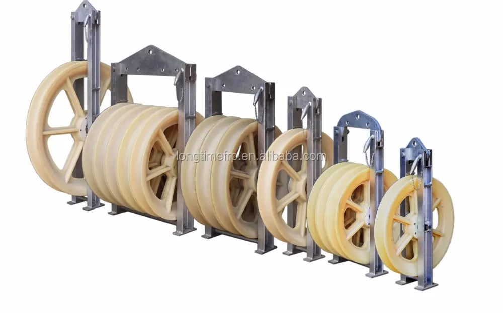 3 Drum Corner Cable Pulley Roller - Buy Cable Corner Roller,Aluminium ...