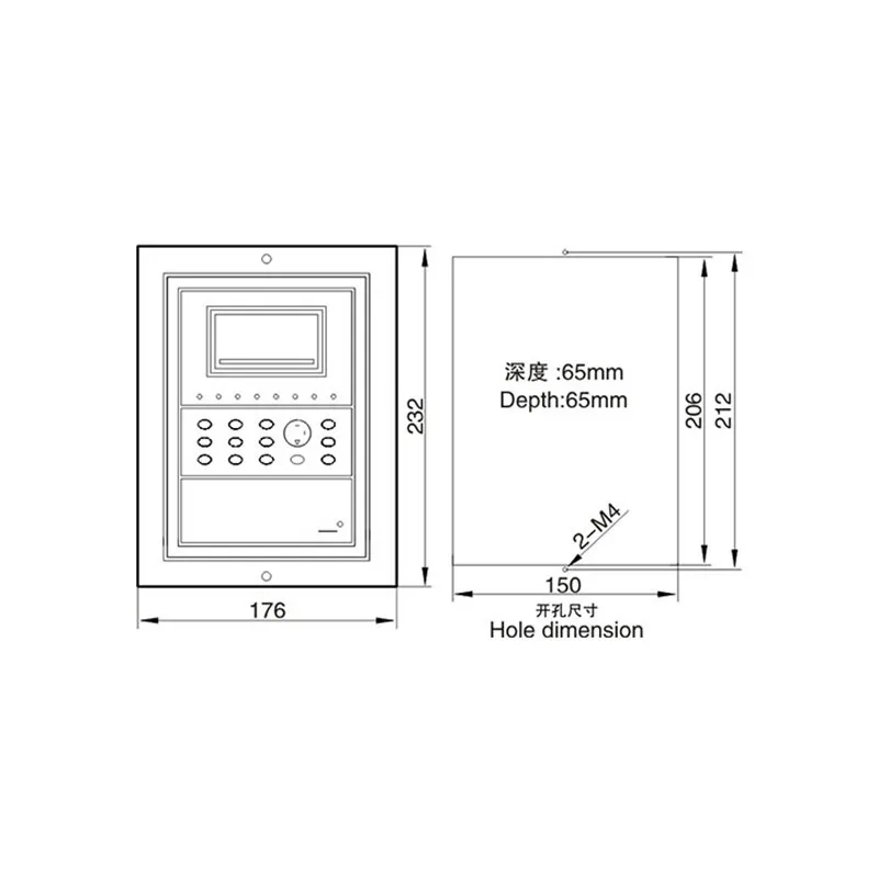 Marine Flush Type Fire Alarm Control Repeater Panel| Alibaba.com
