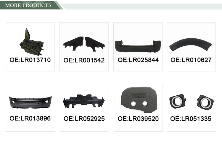 High Quality Oe Lr077792 Lr061298 Lr061301 Rear Bumper Lower Cover ...