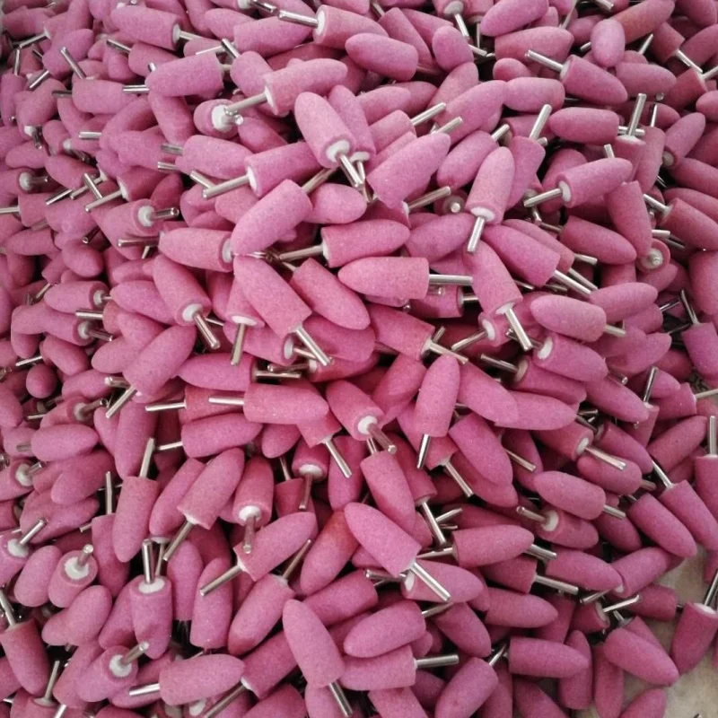 Pink Taiwan Flint Abrasive Grinding Stone - Eco-friendly