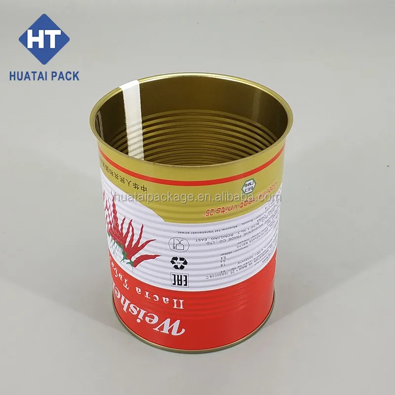 Empty Food Tin Can With Easy Open Lid For Canned Food Packing - Buy Eoe ...