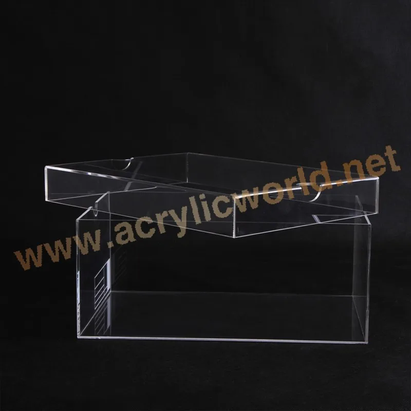 Factory Custom Clear Acrylic Shoe Boxes/perspex Shoe Box/display Shoe ...