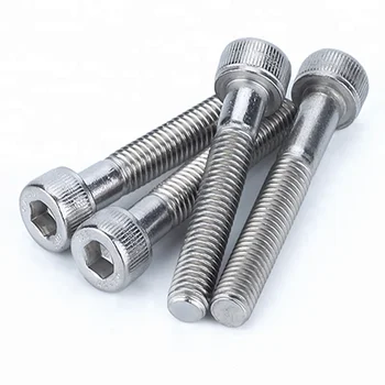 M4 Stainless Steel Half Thread Hex Socket Head Cap Screw Din912 - Buy ...