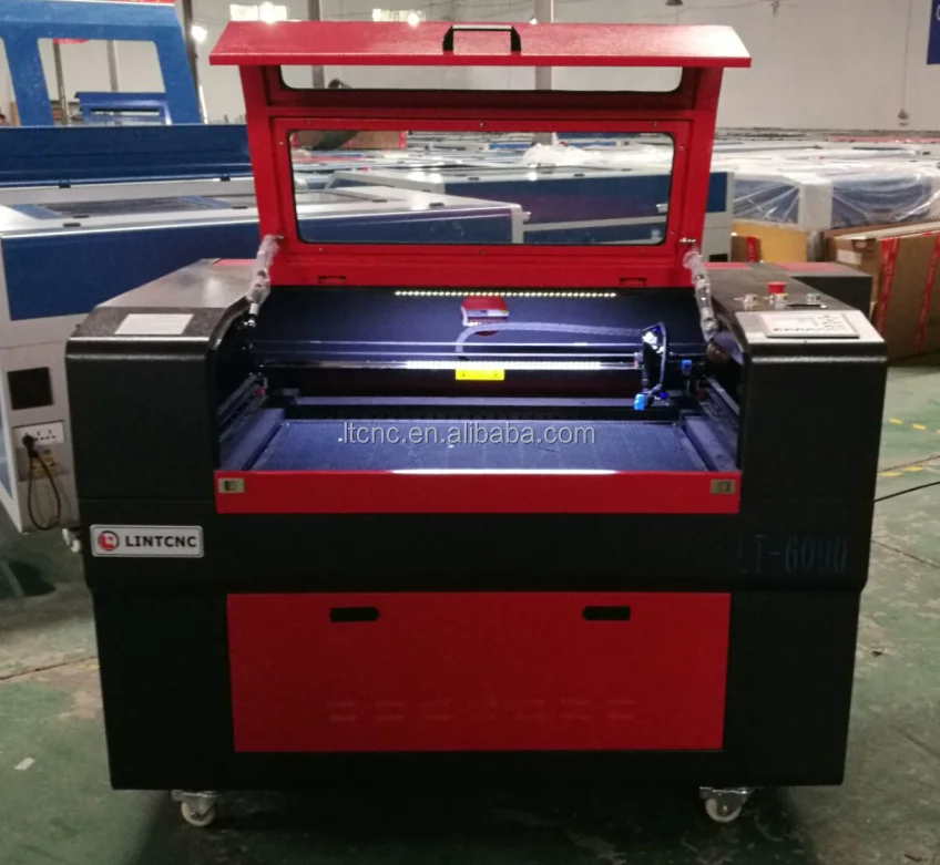 High Speed 100w 4 Axis Laser Engraving And Cutting Machine Lt-6090 For ...