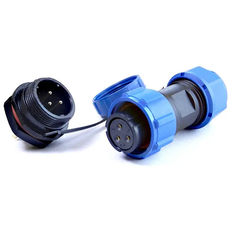 220v 12volt 2 Pin Electric Plug Waterproof Male Female Cable Connector ...