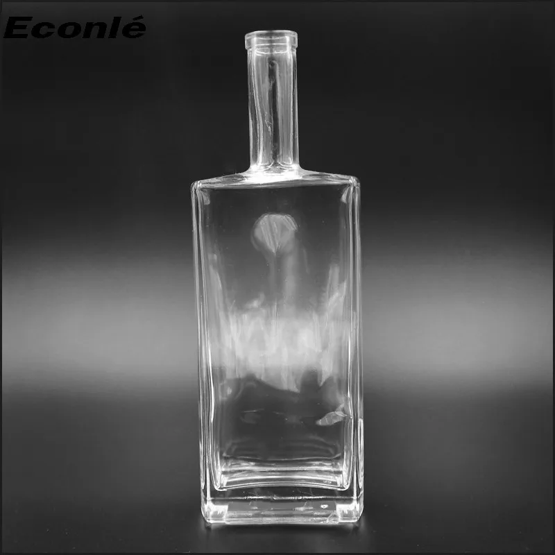 Wholesale Sale High Quality Odd-shaped 700ml Clear Glass Wine Bottles ...