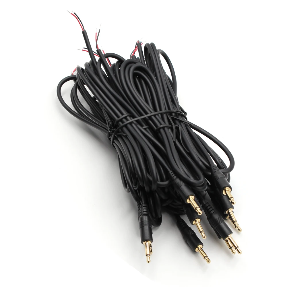 3.5mm 1/8" Monaural Mini Mono Plug To Bare Wire 6-feet - 12v Dc Trigger ...