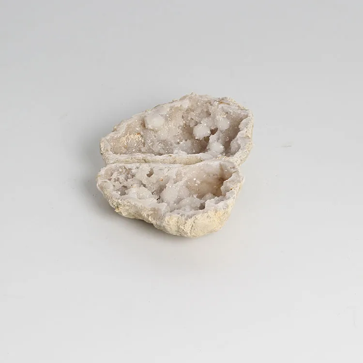 Natural Rock Geodes Quartz Crystal Specimens Round Small Crystal Raw ...